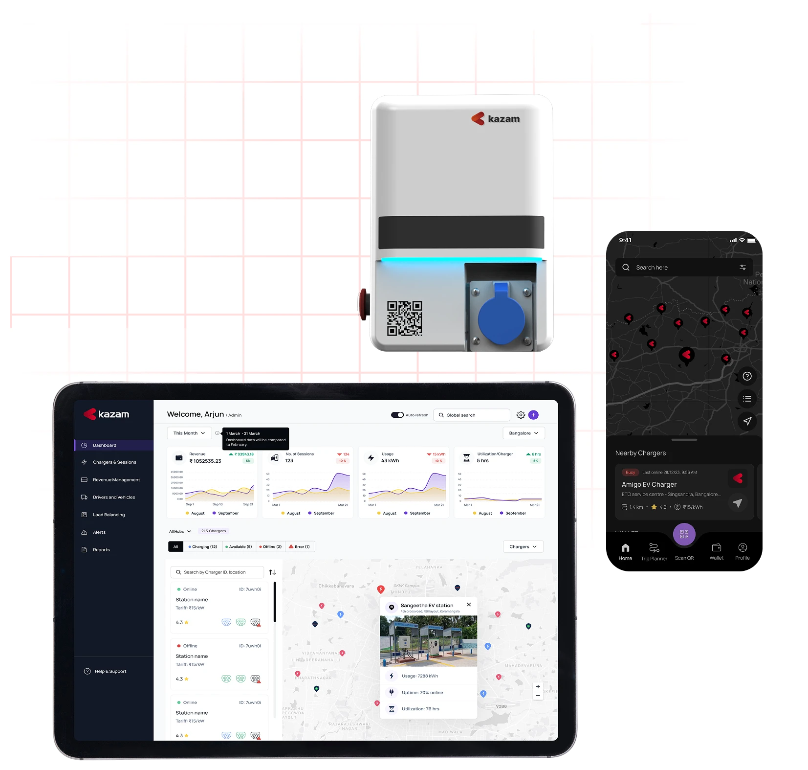 Kazam Energy – EV Charging Solutions, Smart Infrastructure & Hardware